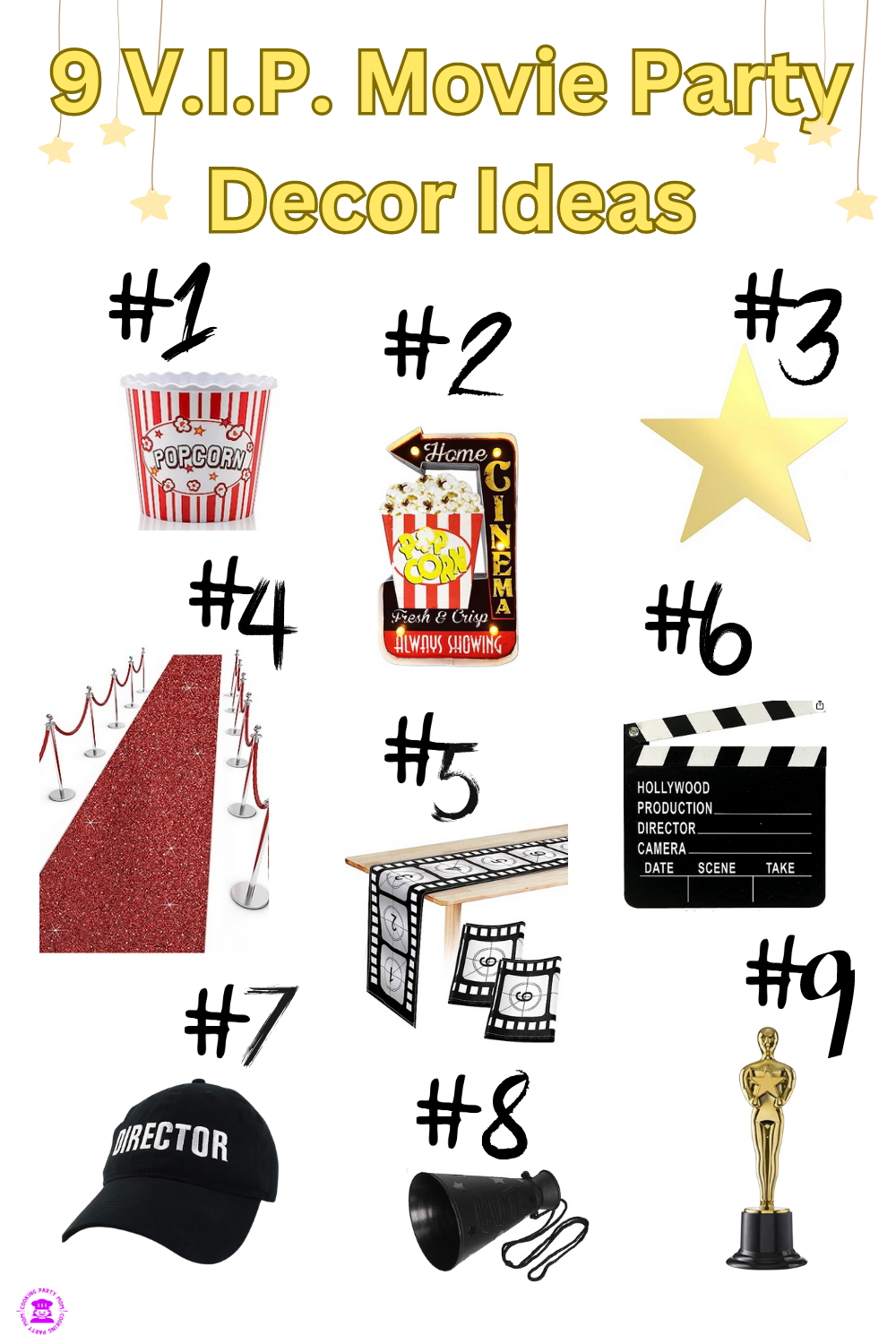 7 VIP Movie Party Ideas: Be the Star of Your Show - Cooking Party Mom