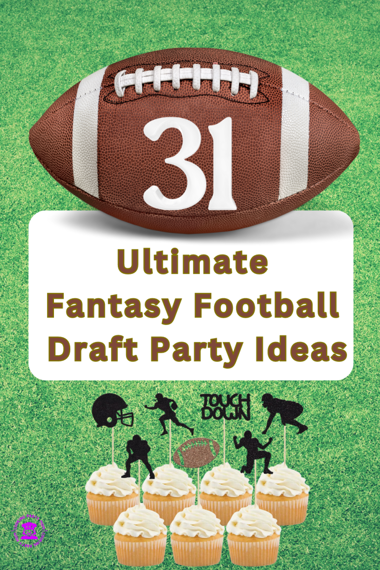 31 Ultimate Fantasy Football Draft Party Ideas - Cooking Party Mom